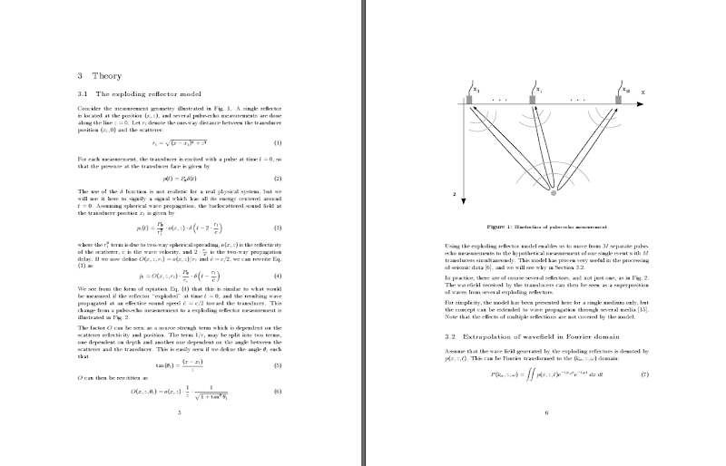 The tools of the trade: Switching to two-column layout in LaTeX